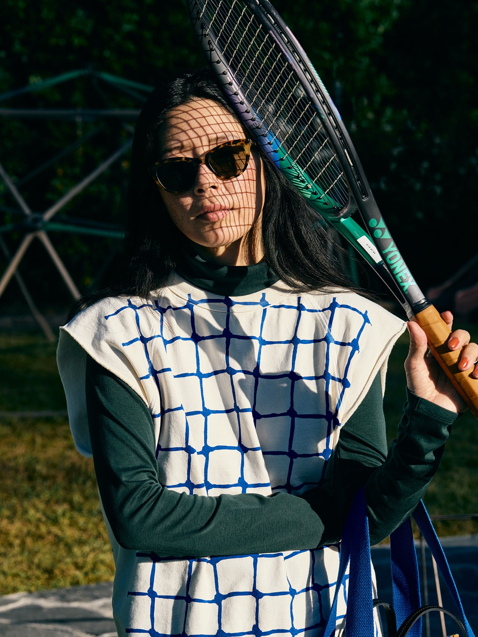 Clare V. x Racquet Net Sweatshirt Vest – Racquet | Shop