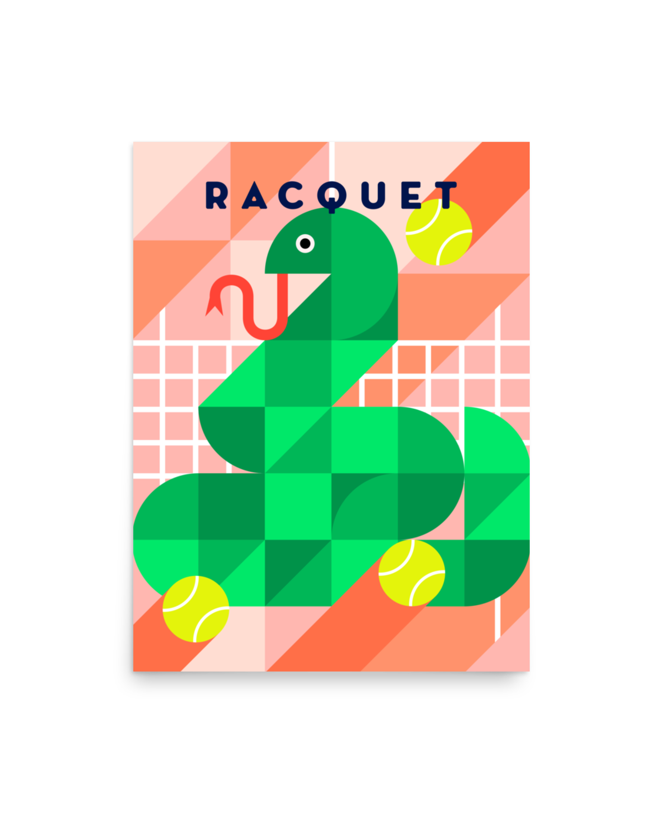 Alyssa Low x Racquet: Green Snake Print – Racquet | Shop